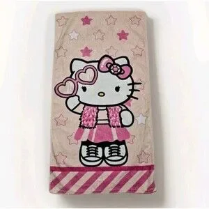 Sanrio | Bath | Sanrio Hello Kitty Pink Cotton Beach Towel Bath Towel ...